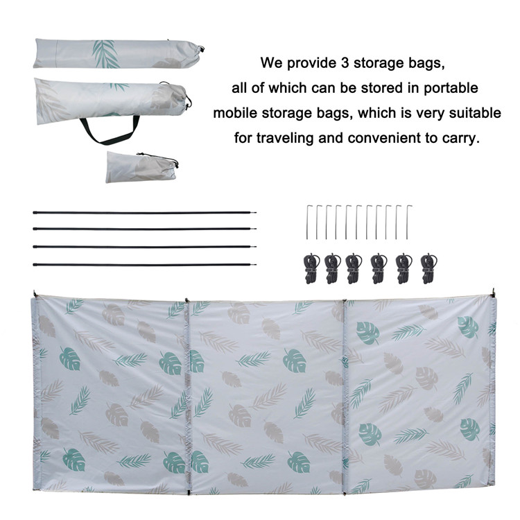 Folding Beach Windshield Shelter Windscreen MDSCT-5 - Mydays Outdoor